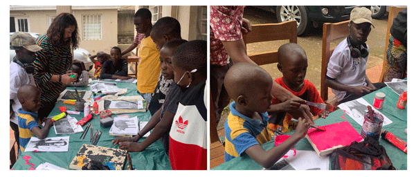 Drawing Contest in Rwanda, Africa | Company Profile | SAIMA CORPORATION